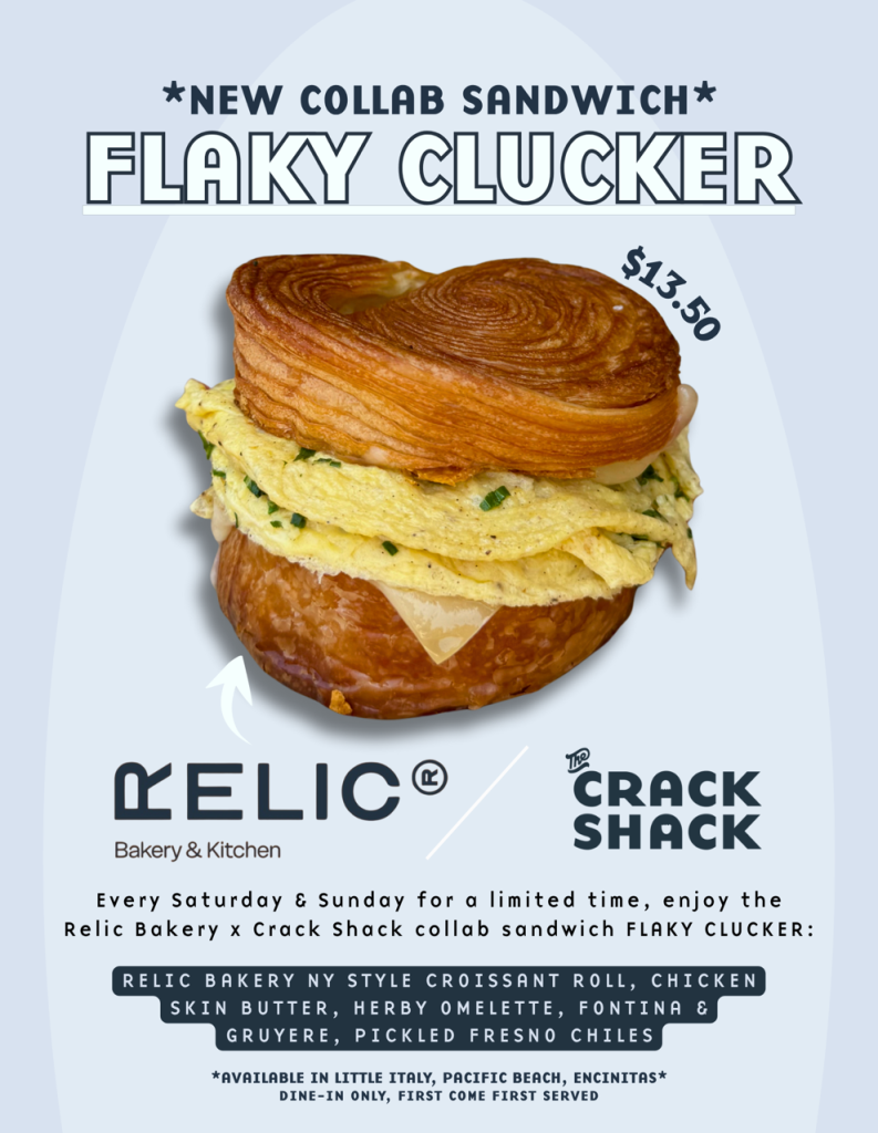 July 5th: The Flaky Clucker Lands: Crack Shack x Relic Bakery’s Dreamy ...