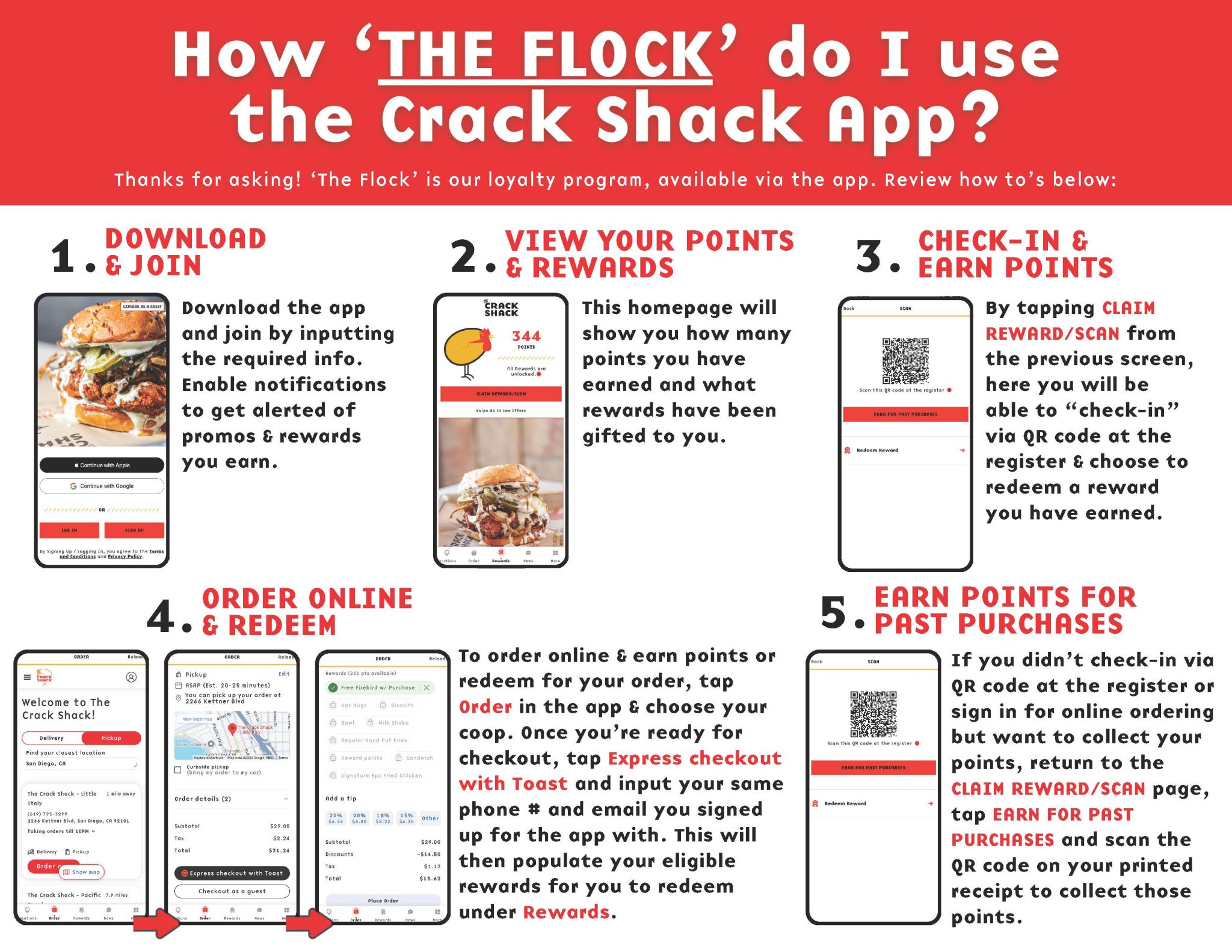 Loyalty Program - The Crack Shack
